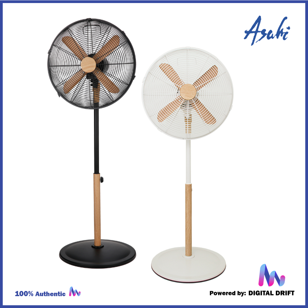 Asahi XF-6077 Wooden Series Stand Fan 16in | Shopee Philippines