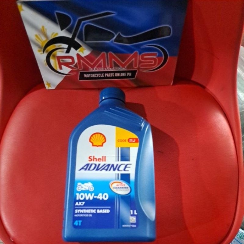 shell ax7 10w/40 4T 1L (ORIGINAL) | Shopee Philippines