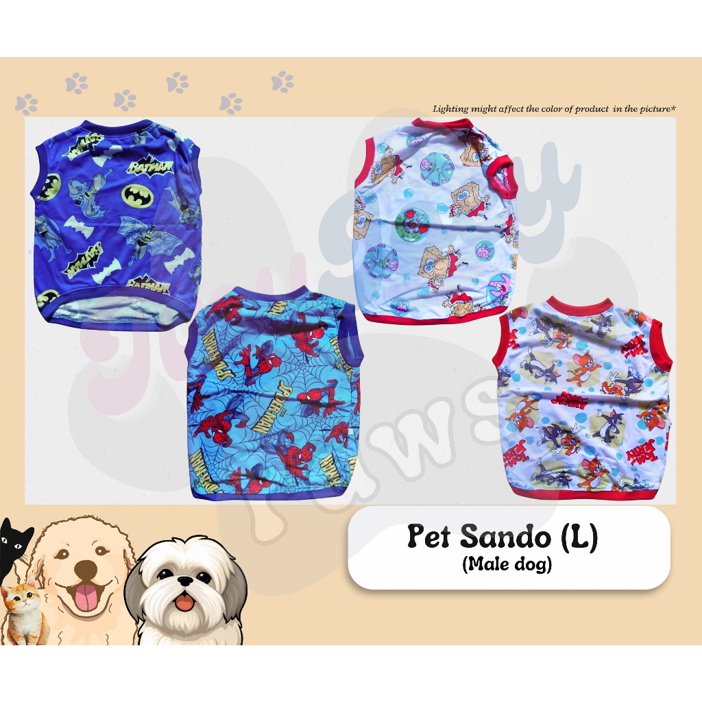 Pet Sando for Dogs (Male) | Shopee Philippines