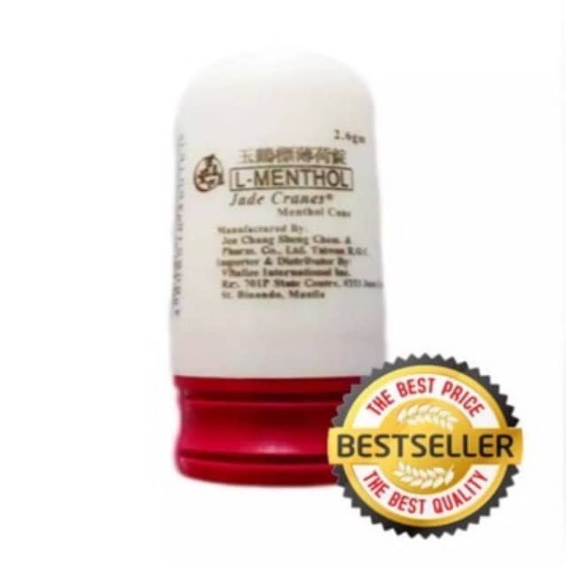 Jade Cranes menthol cone for headache/clogged nose/cold/insects bite ...