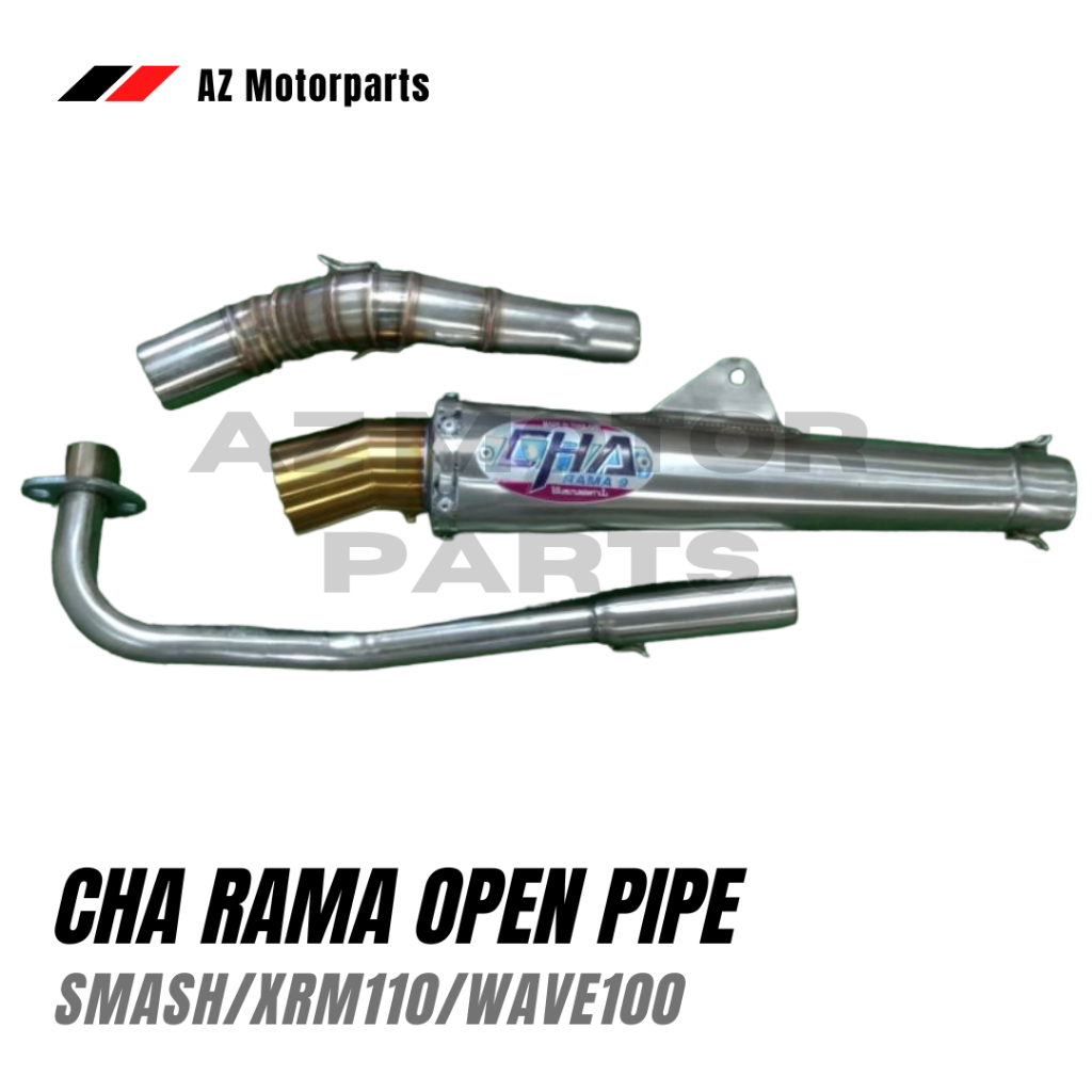 CHA RAMA OPEN PIPE for SMASH/XRM110/WAVE100 | Shopee Philippines
