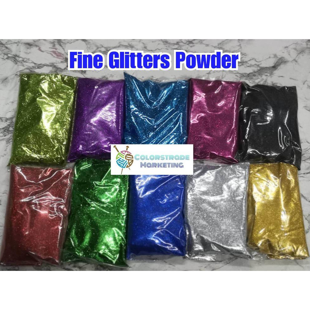 Fine Glitters Powder Shimmering Powder Glitters Dust 1/4 Kilo per Pack ...