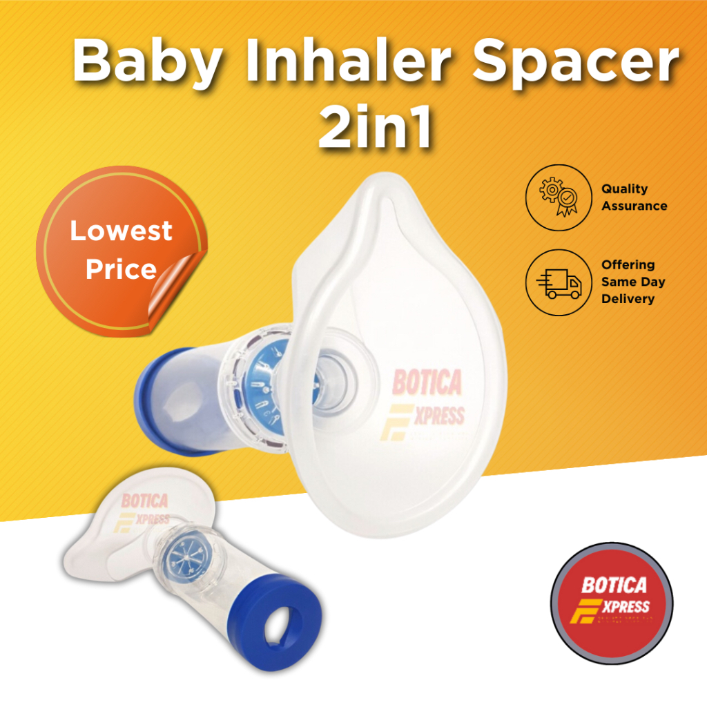 Baby Inhaler Spacer, 2in 1 (MEDIUM AND LARGE) | Shopee Philippines