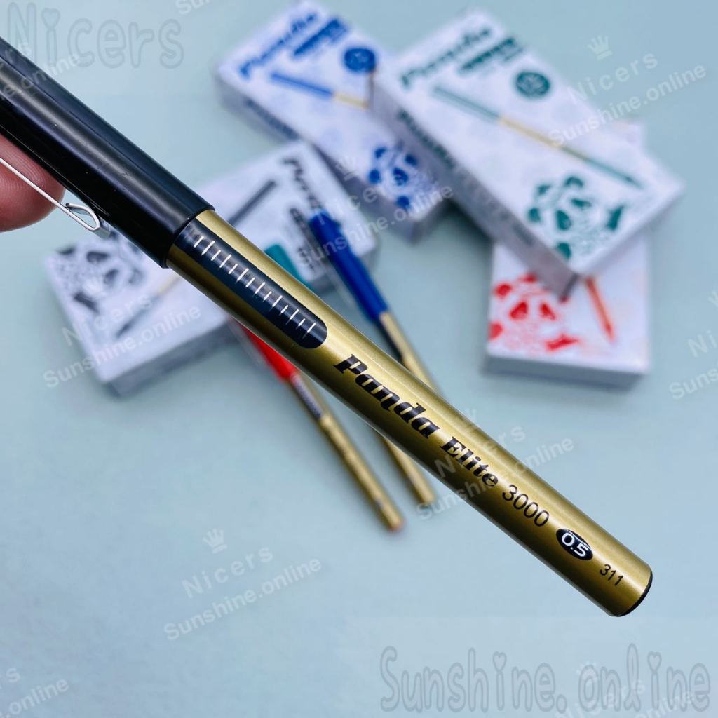 12PCS Panda Elite #3000 Ballpen 0.5mm | Shopee Philippines