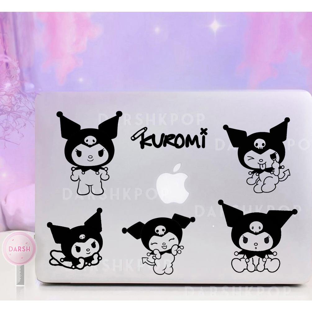 Kuromi SAN Rio Waterproof Decal car tumbler laptop Stickers | Shopee ...