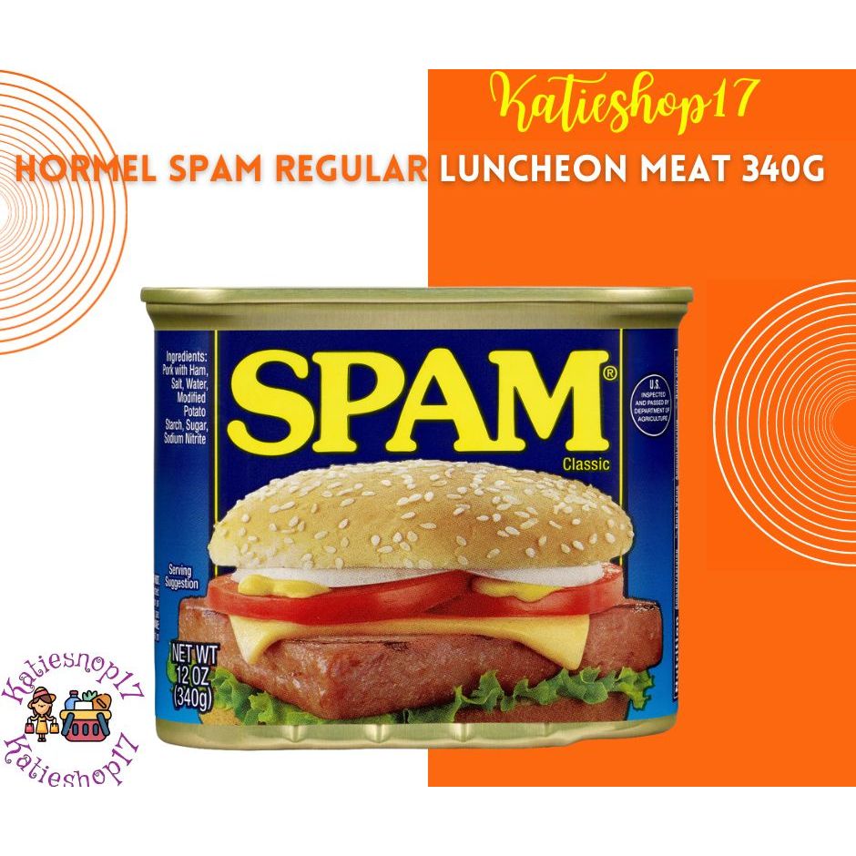 Hormel Spam Regular Luncheon Meat 340g | Shopee Philippines