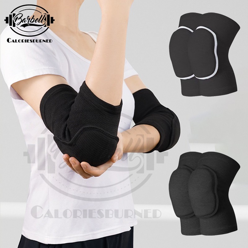 Elbow Pads Volleyball Elbow Support Dancing Yoga Cycling for Man Woman ...
