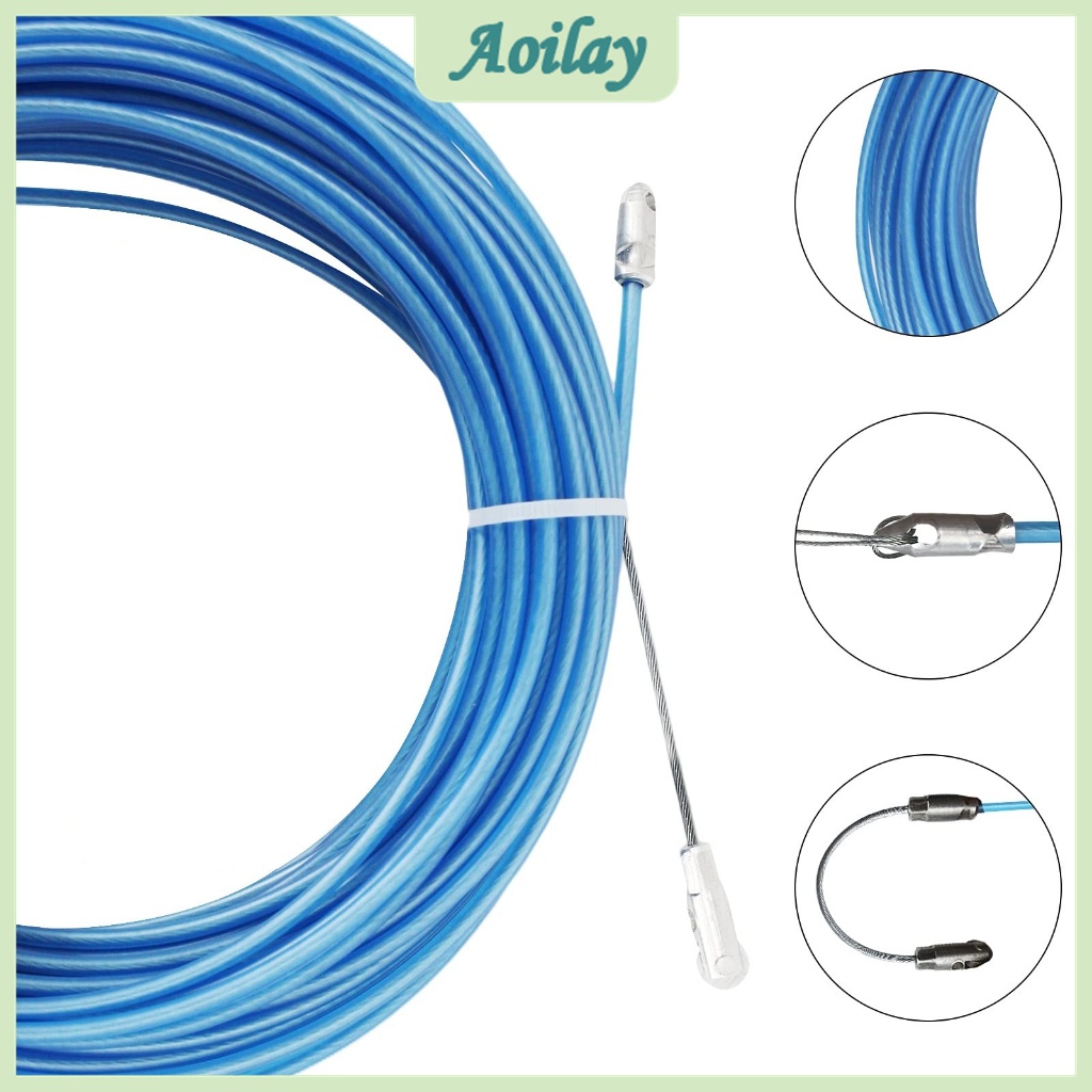 8M/12M/16M Electrical Wire Threader Cable Wire Puller Wiring ...