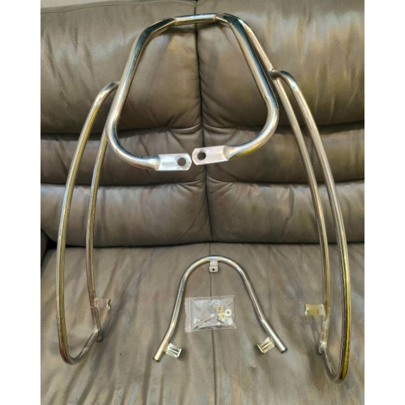 Crash Guard Kymco Like 150i chrome (Front & Rear) kymco | Shopee ...