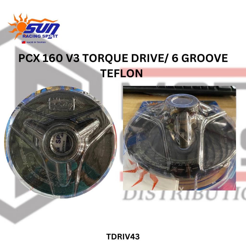 SUN TORQUE DRIVE TEFLON PCX 160 TDRIV43 | Shopee Philippines