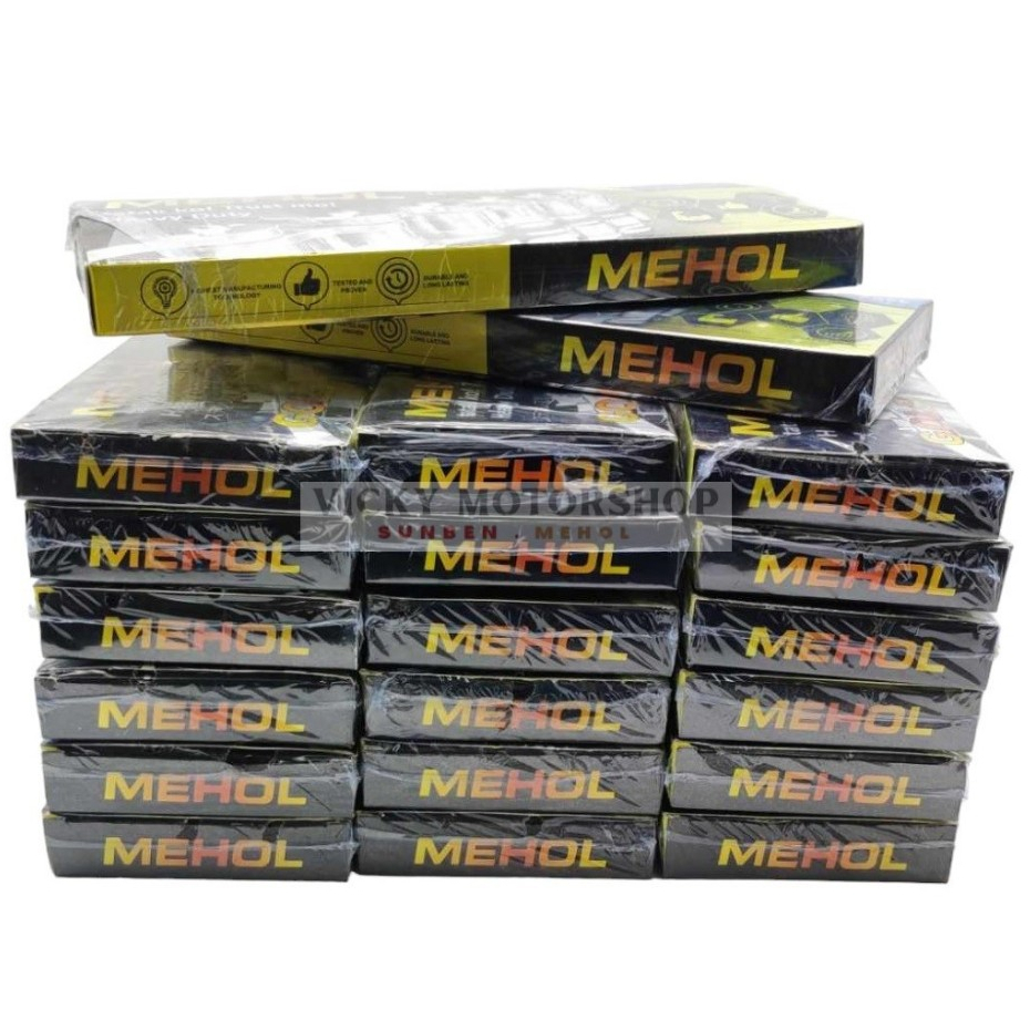 20 PCS (1BOX) MOTORCYCLE MEHOL CHAIN HEAVY DUTY GOLD 110L 120L 130L ...