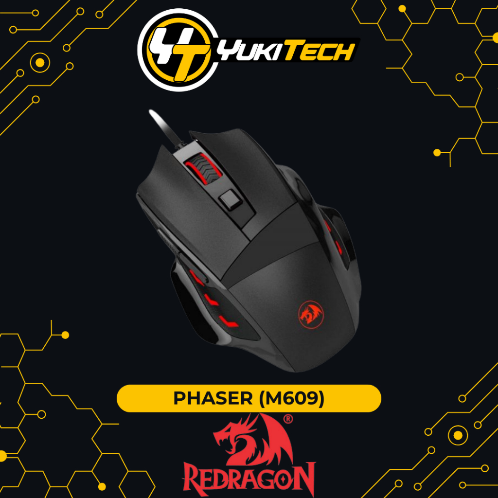 Redragon Phaser Wired Gaming Mouse | M609 | Shopee Philippines