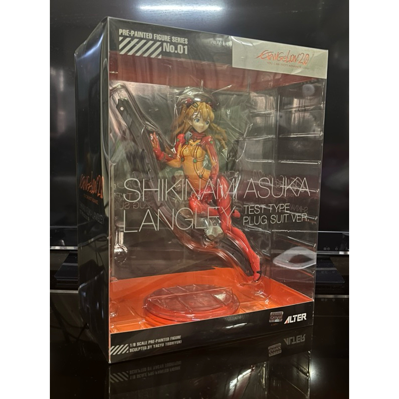 ALTER Shikinami Asuka Langley - 1/8 - Plug Suit Test Type Ver. | Shopee ...