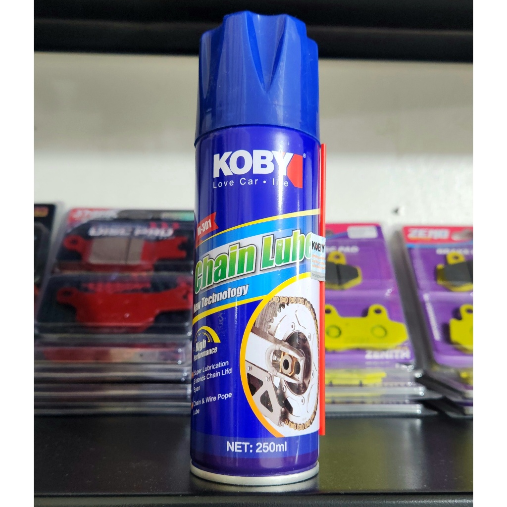 ORIGINAL KOBY CHAIN LUBE 250ML | Shopee Philippines