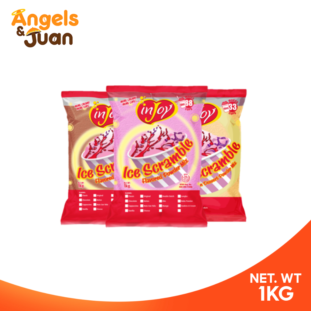 inJoy Scramble Flavored Powder Mix 1kg | Shopee Philippines