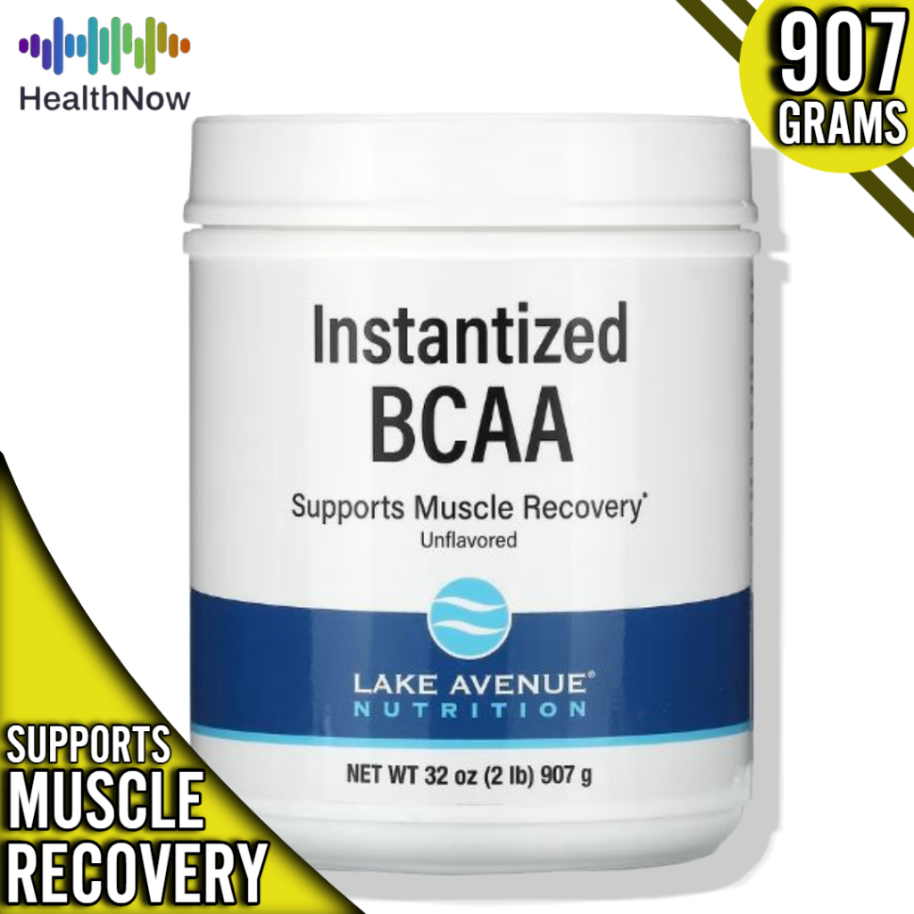 Lake Avenue Nutrition, Instantized BCAA Powder, Unflavored, 32 oz (907 ...
