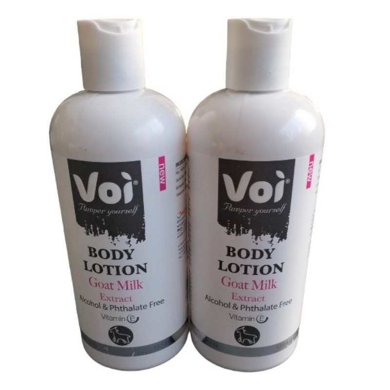 Voi Body Lotion Goat Milk Extract 400 ml | Shopee Philippines