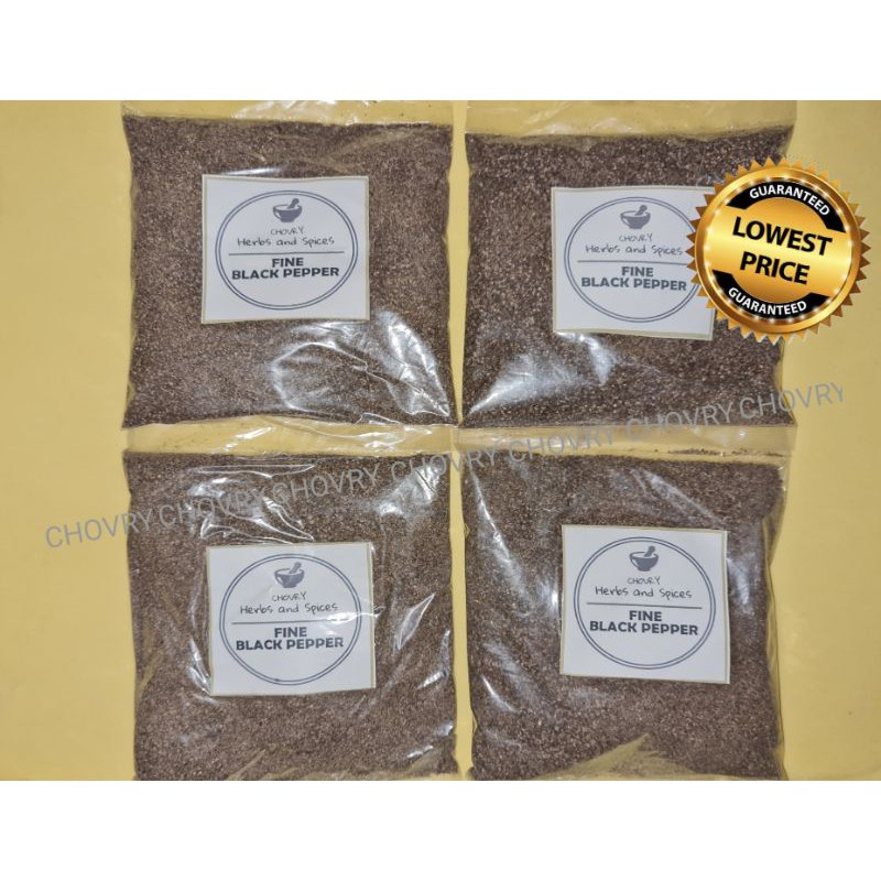 BLACK PEPPER FINE, PAMINTA PINO 100grams PURE 100% High Quality ...