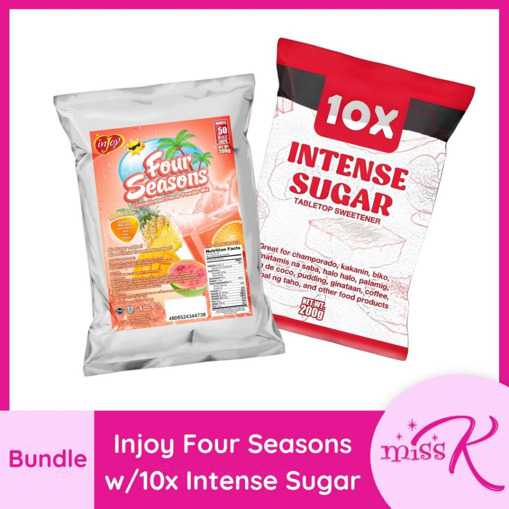 Injoy Four Seasons Juice | Concentrated Powder Juice Drink with 10x ...