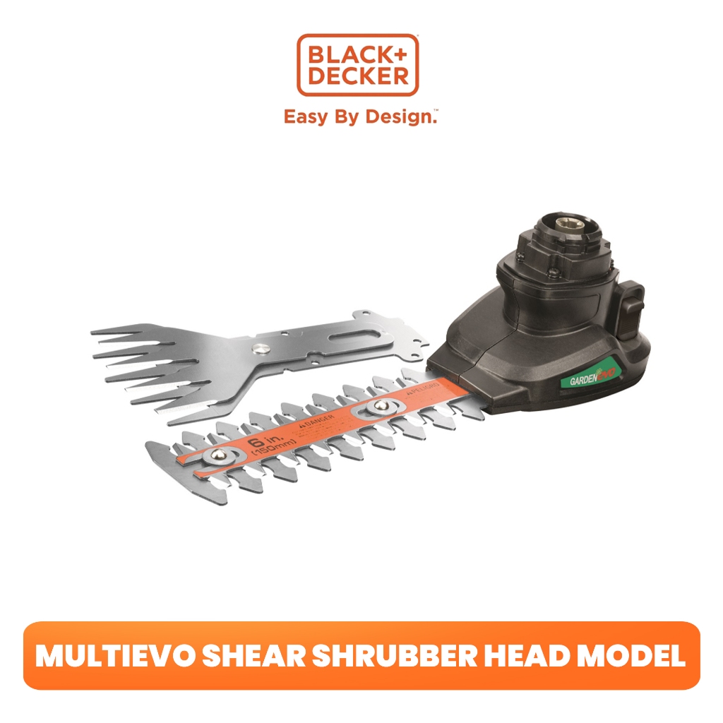 BLACK+DECKER™ MultiEvo™ Shear Shrubber Head Model (GEH183N) | Shopee ...