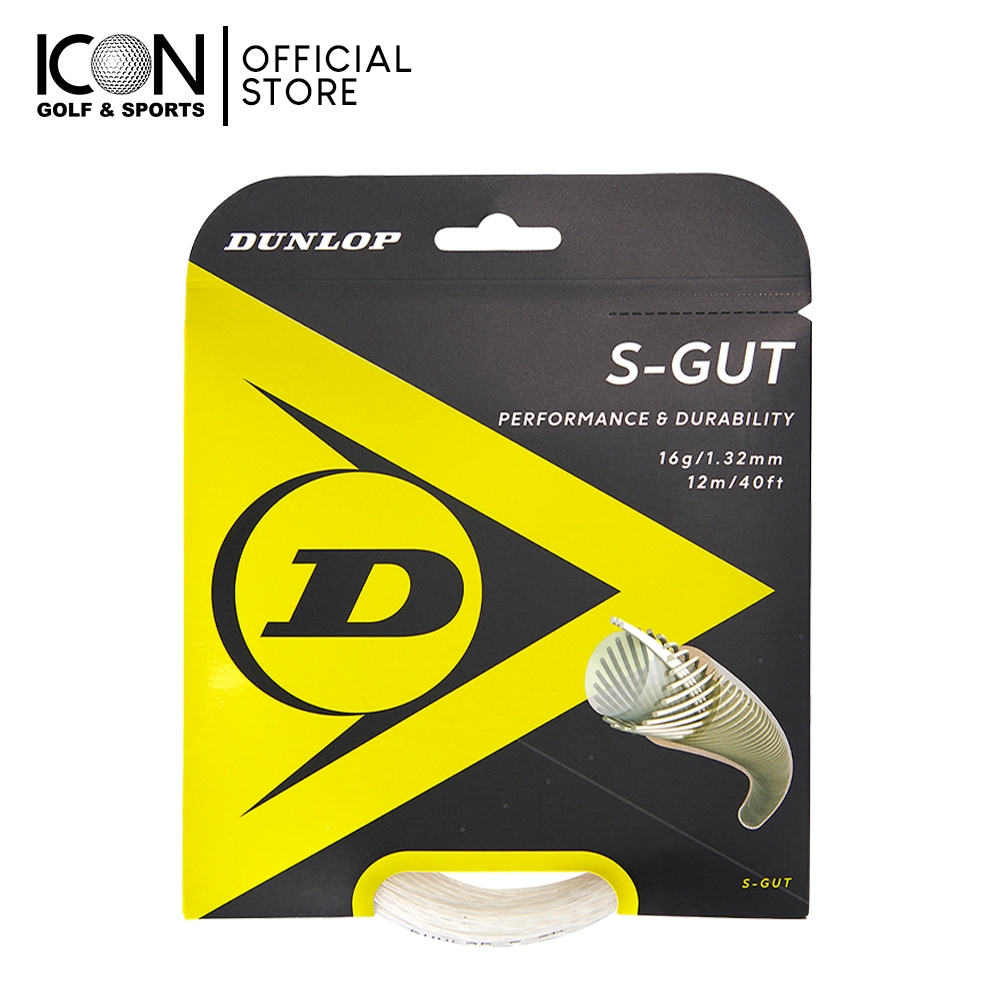 Dunlop S-Gut String 16G White | Shopee Philippines