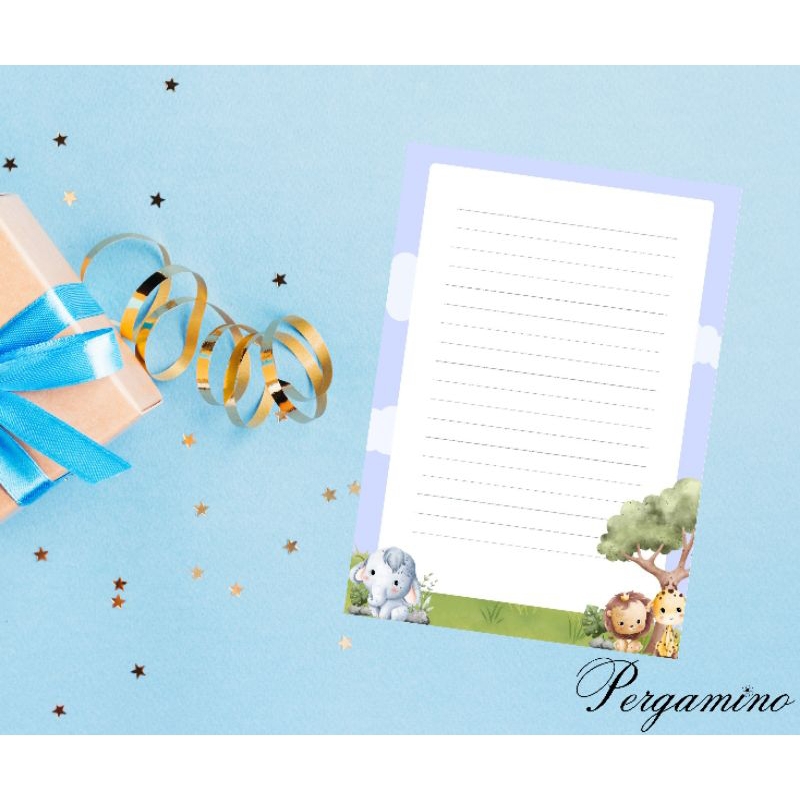 Letter Writing paper (Jungle) | Shopee Philippines
