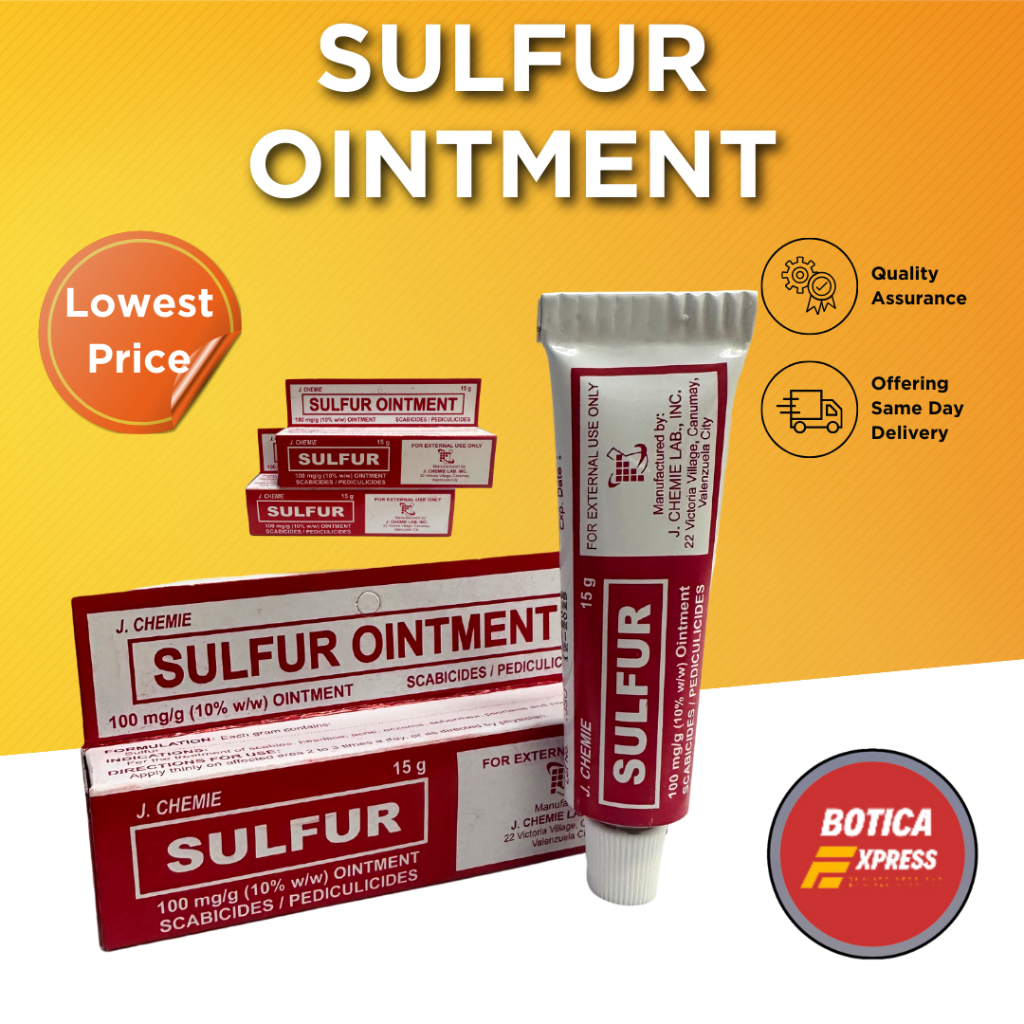 SULFUR OINTMENT 15G (1 PIECE) | Shopee Philippines