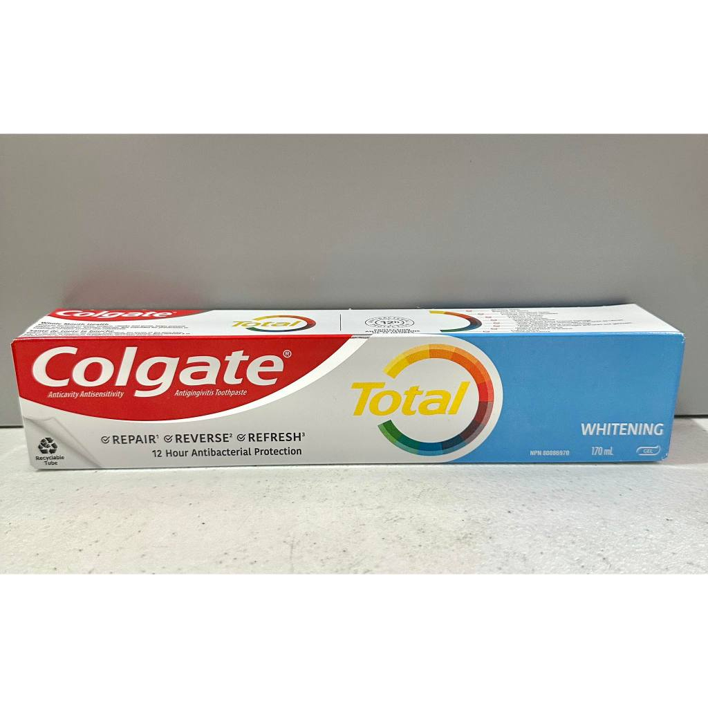 Colgate Total Whitening Anti Cavity Toothpaste 170 ml | Shopee Philippines