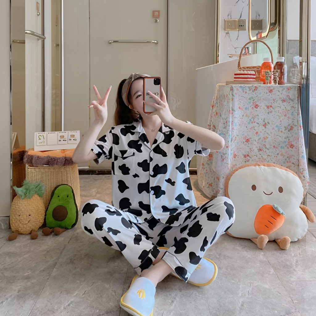 HIHI cotton pajama terno fashional new design sleepwear for women ...
