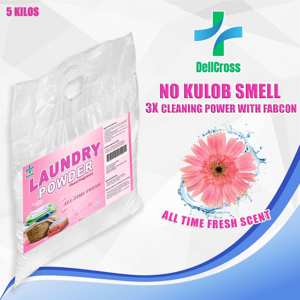 DELLCROSS POWDER DETERGENT UP TO 3X POWERFUL CLEANING with FABCON ALL ...