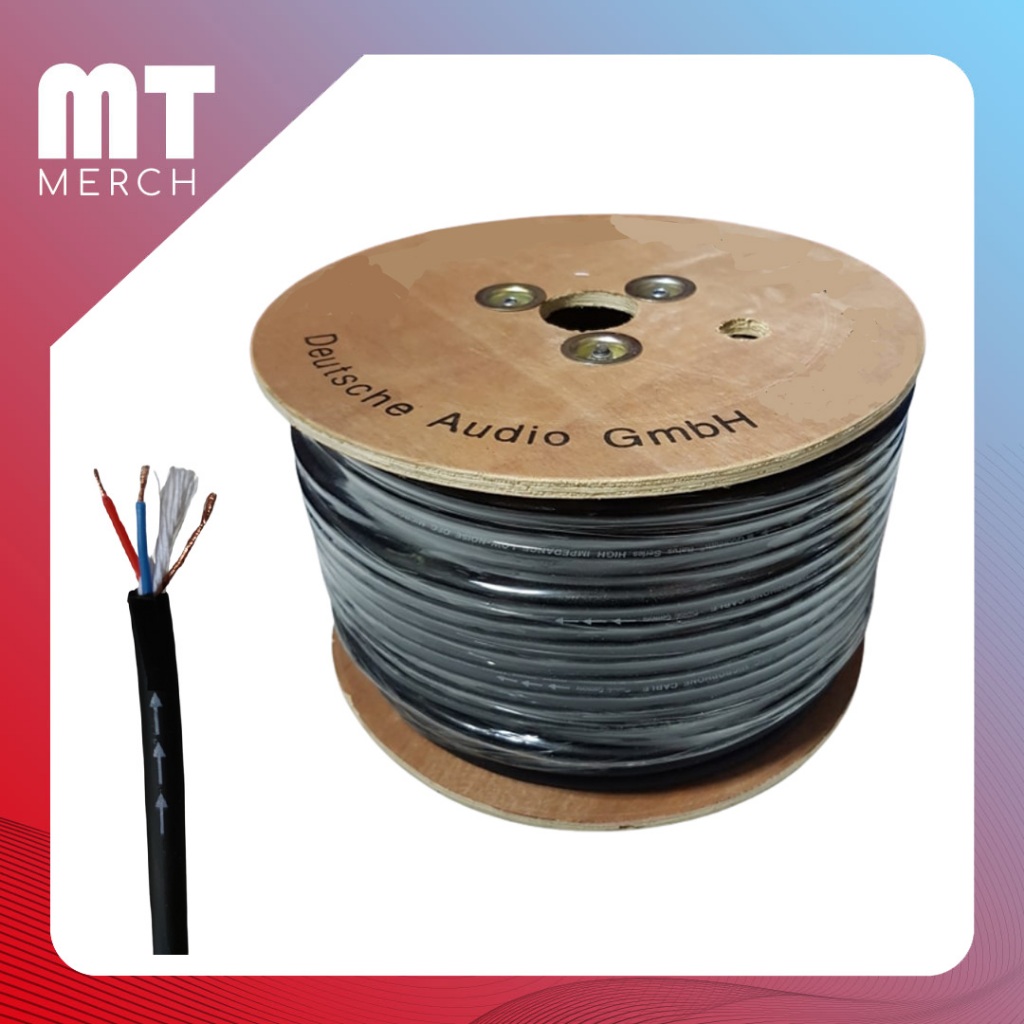 1 ROLL Heavy Duty Microphone Stereo Cable Available roll 80 meters ...