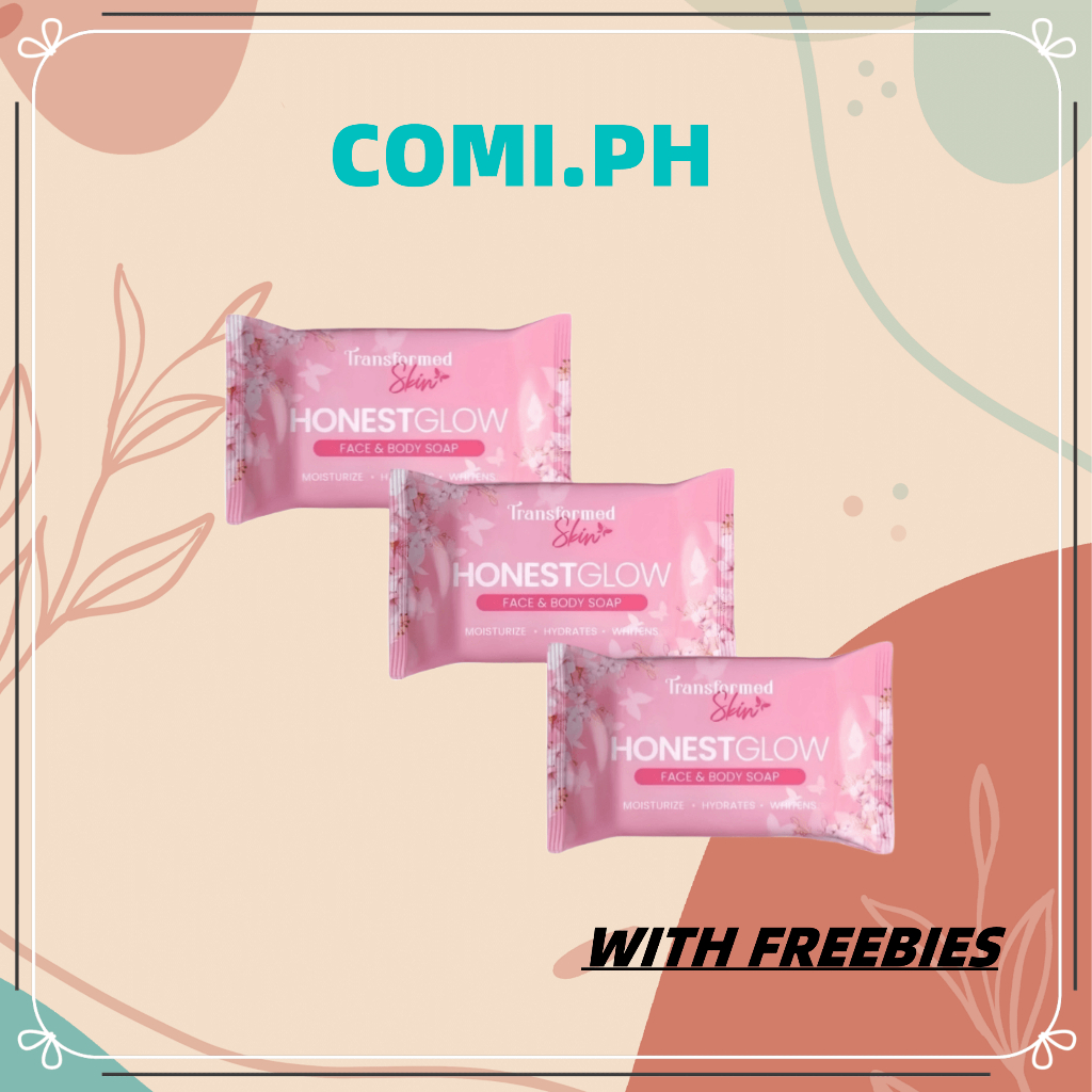 Original Honest Glow Glass Skin Soap 80g with Freebies | Shopee Philippines