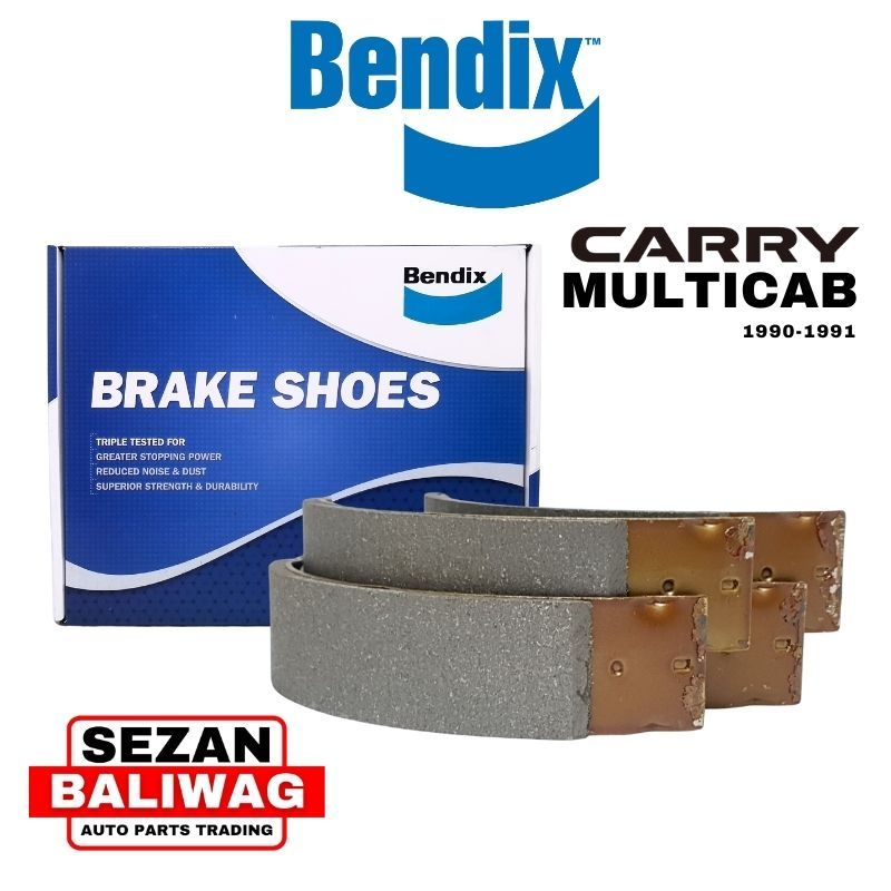 BENDIX BRAKE SHOE SUZUKI MULTICAB 1990-1991 DS9919 / BS5213 | Shopee ...