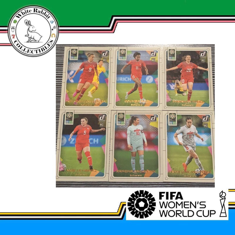 FIFA WWC DONRUSS 2023 - Switzerland Cards RC Noelle Maritz Ramona ...