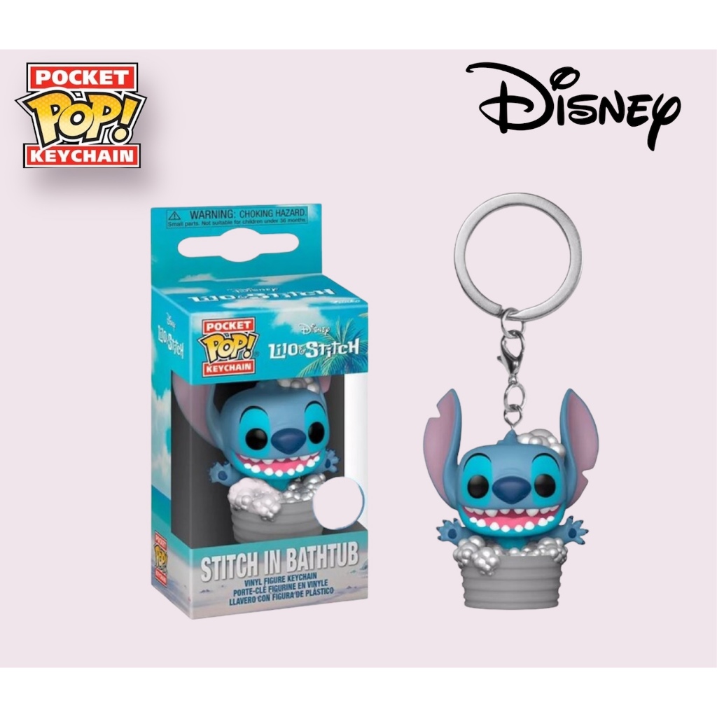 LILO & STITCH - DISNEY Pocket Pop Keychain (Lilo, Stitch, Angel, Elvis ...