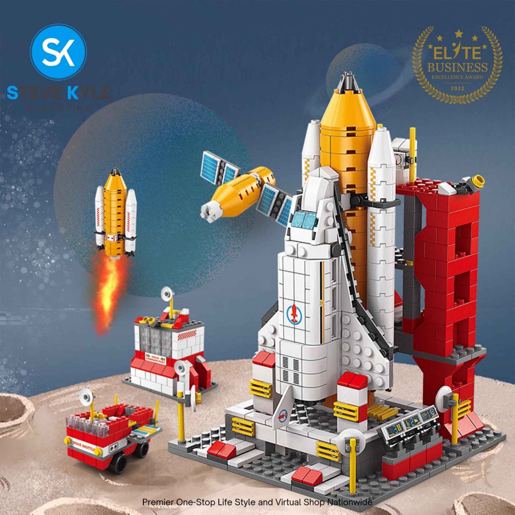 New Building Blocks for Kids Space Rocket Early Learning Best Toys ...