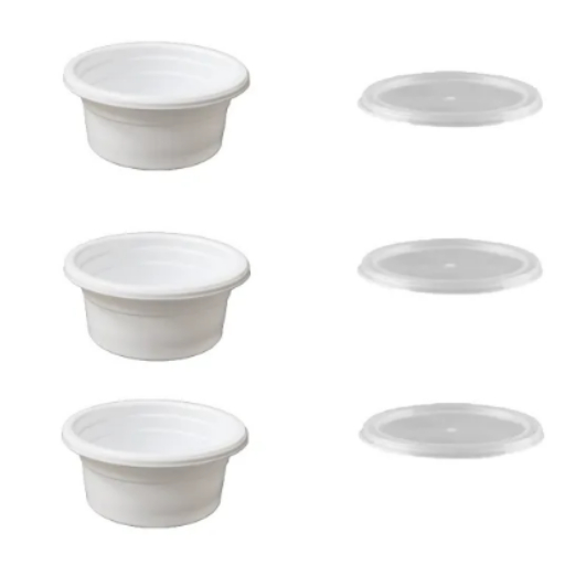 50 pieces Sauce cup, Plastic sauce cup, Gravy Cup | Shopee Philippines