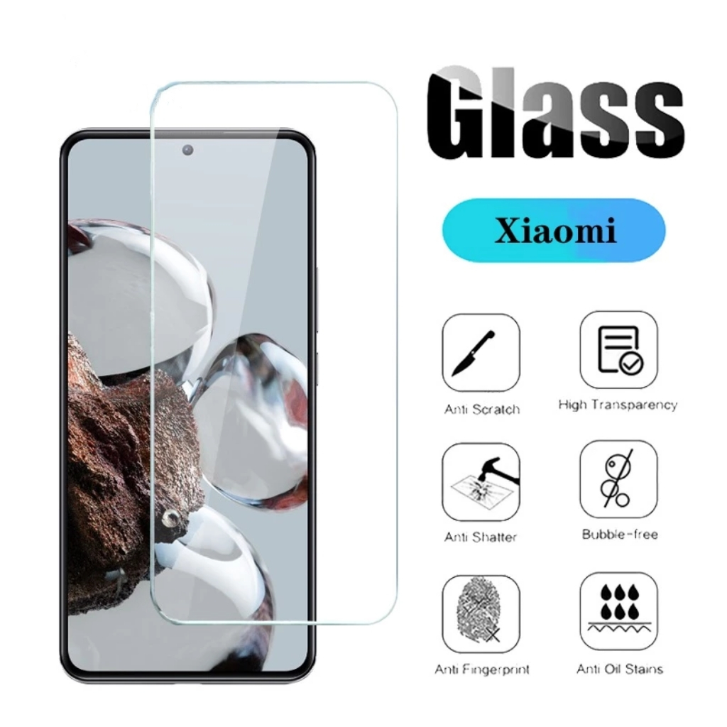 Xiaomi Tempered Glass For Redmi Poco X3 X4 X5 M3 M4 M5 PRO F3 F4 F5 PRO ...