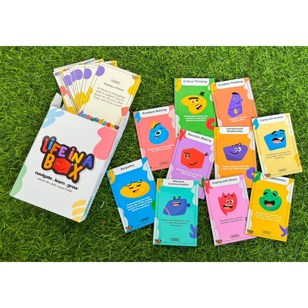 Life In a Box Card Game for Kids 100+ Life Scenarios for Kids to Answer ...
