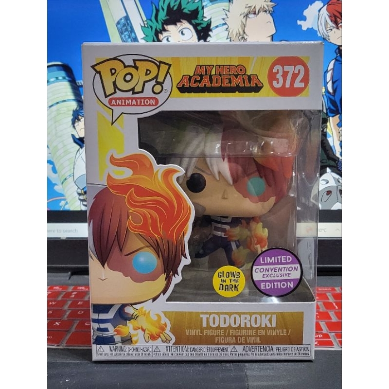 Funko Pop! My Hero Academia: 372 Todoroki (GITD) - Limited Conventiom ...