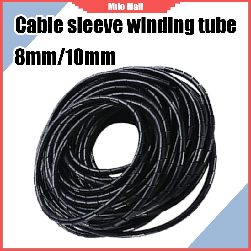 Spiral Wrapping Band Cable Sleeve Winding Tube For Tape Management ...