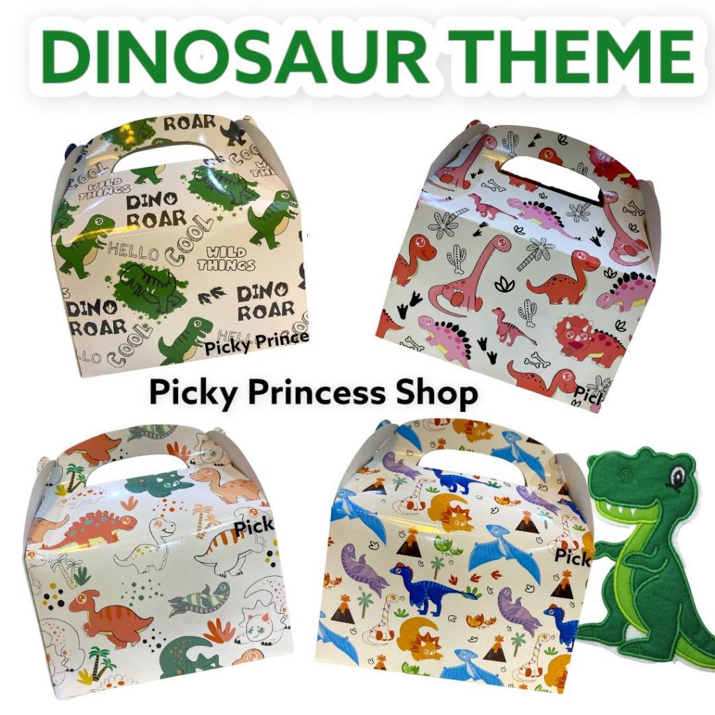 Dinosaur Goodie Candy Boxes for Girls Dino Roar Party Favors Dinosaur ...