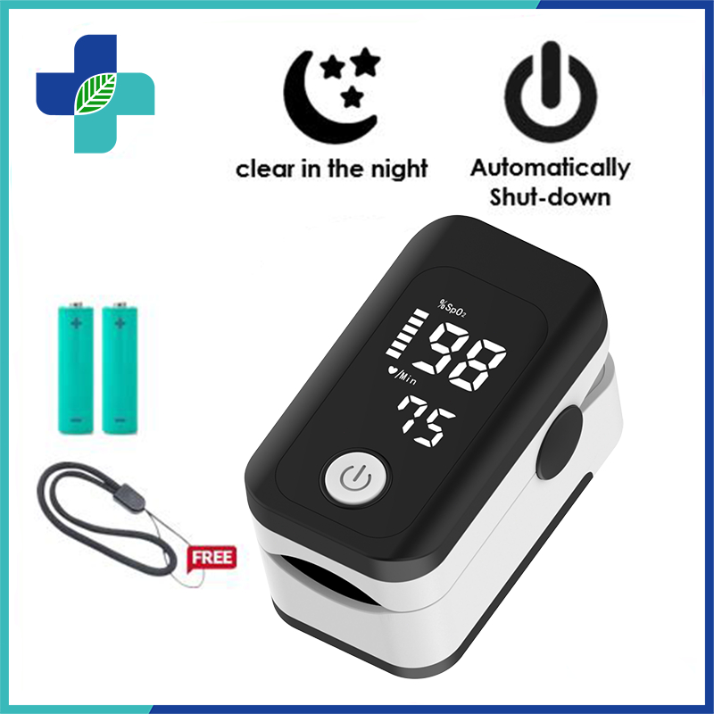 NewAnt Digital Finger Pulse Oximeter Blood Oxygen Monitor Kids Adult ...
