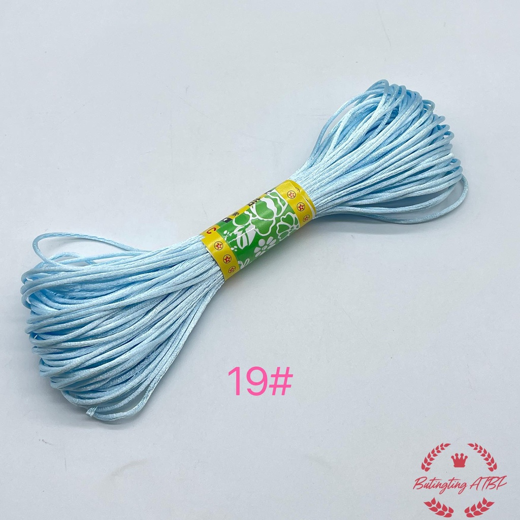 20 mete/ bundle 1.5mm Polyester Braided Long Rope DIY Chinese Knot ...