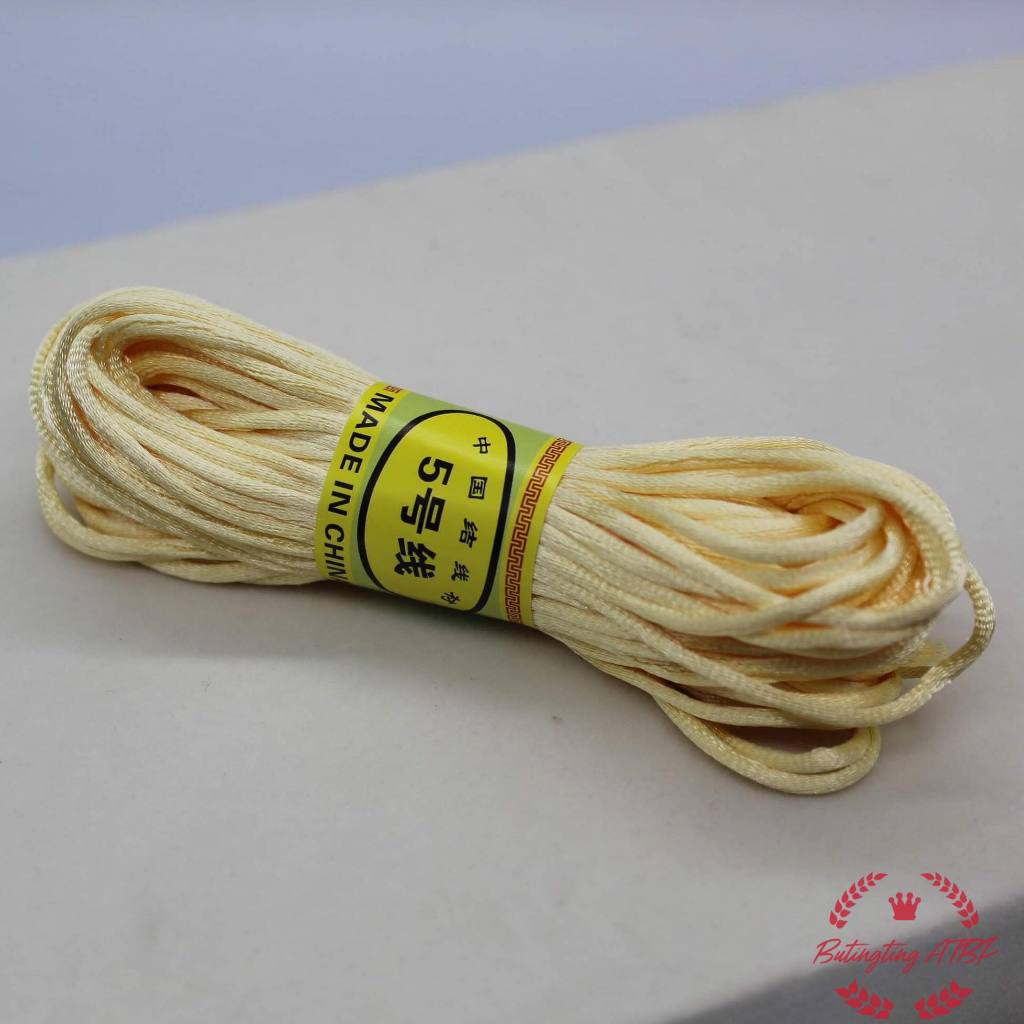 20 Yards/ bundle 2.5mm Polyester Braided Long Rope DIY Chinese Knot ...