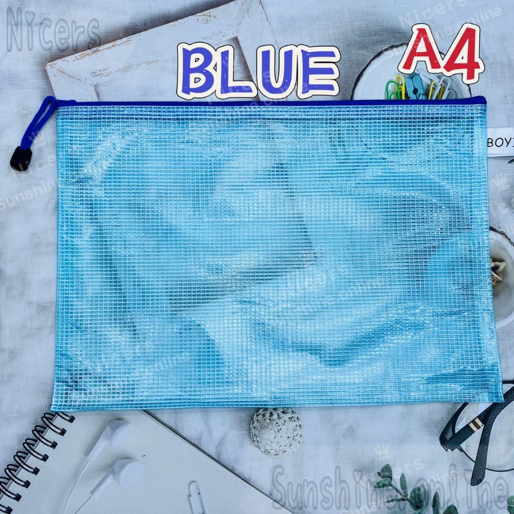 B6/A5/B5/A4/B4 Zip Bag Envelope Mesh Waterproof Zipper Pouch giveaways ...
