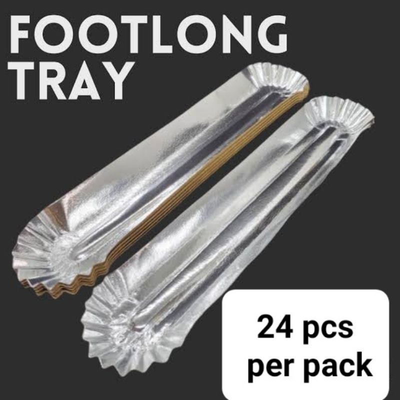 Round - Silver, brown, Laminated , hotdog Paper plates, kikiam ...