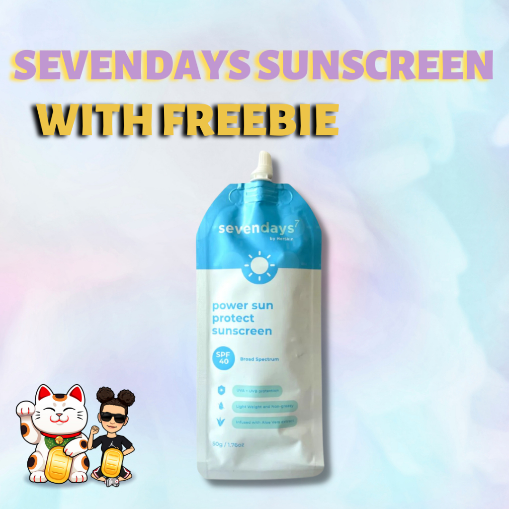 New Effective SevenDays Power Sun Protect Sunscreen SPF 40 50g | Shopee ...