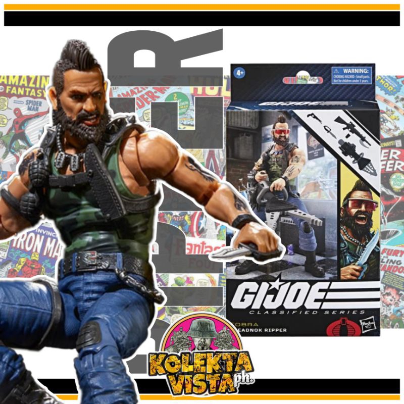 Gi Joe Classified Series Dreadnok Ripper Shopee Philippines