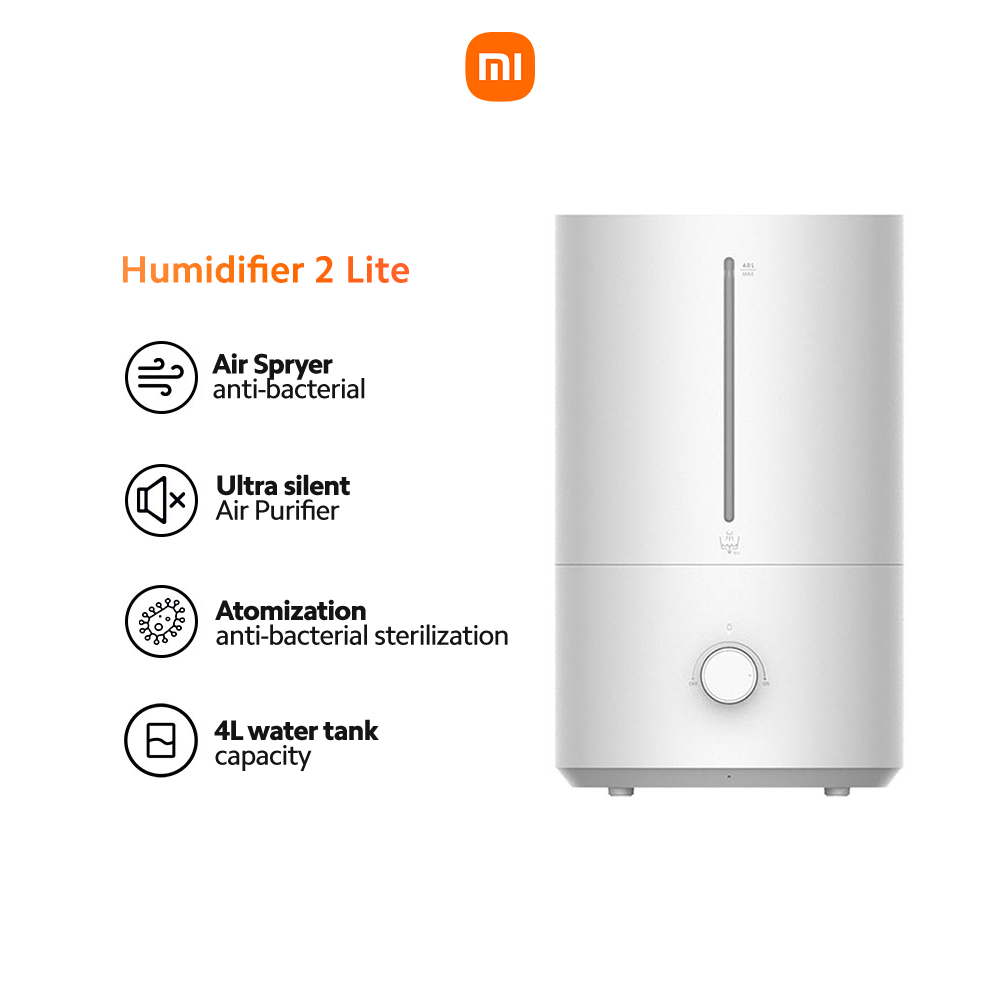 Xiaomi Humidifier 2 Lite 4L Water Tank Silver Ion Anti-Bacterial ...